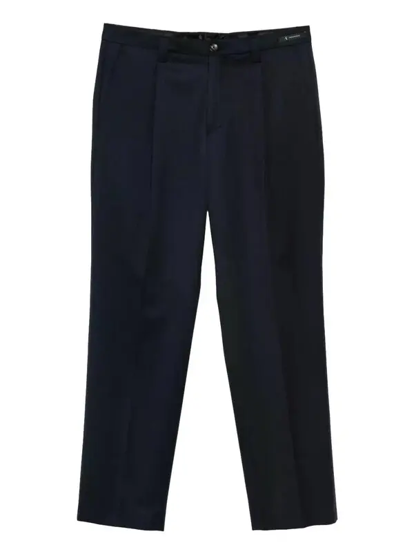 MICHAEL COAL Tailored Trousers - Blue