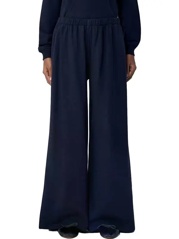 THE ROW Elasticated Wide-leg Palazzo Pants - Blue