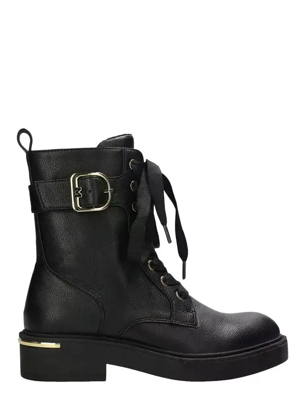 MEXX Buckle Lace-up Boots - Black