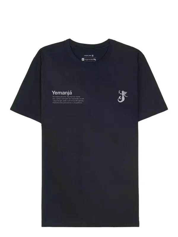 OSKLEN Crew-neck T-shirt - Blue