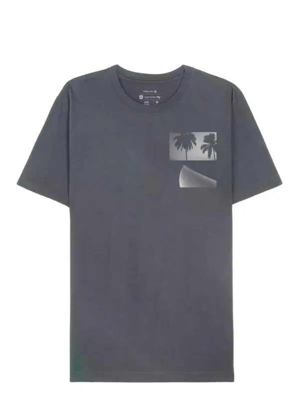 OSKLEN Palm Graphic-print T-shirt - Grey