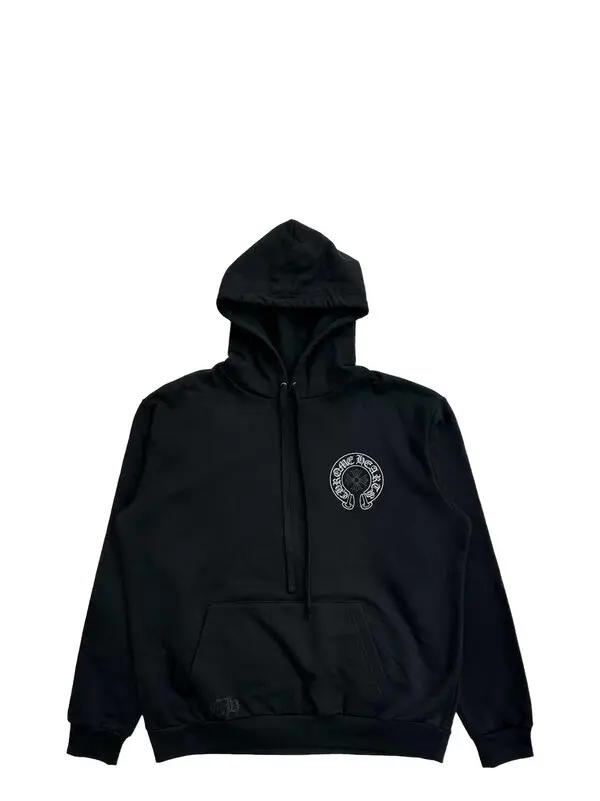 Chrome Hearts Horseshoe Motif Hoodie - Black