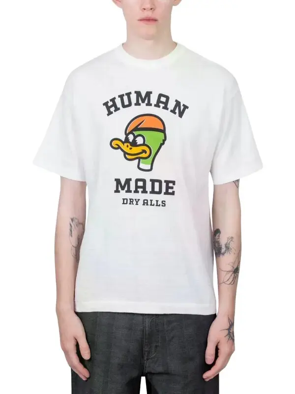 HUMAN MADE Graphic-print T-shirt - White