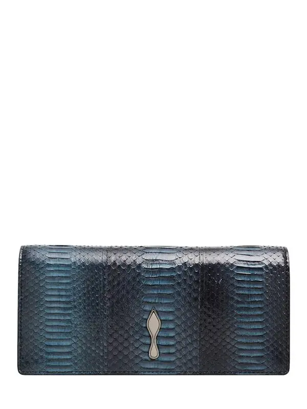 CHRISTIAN LOUBOUTIN Bettina Clutch Bag - Watersnake