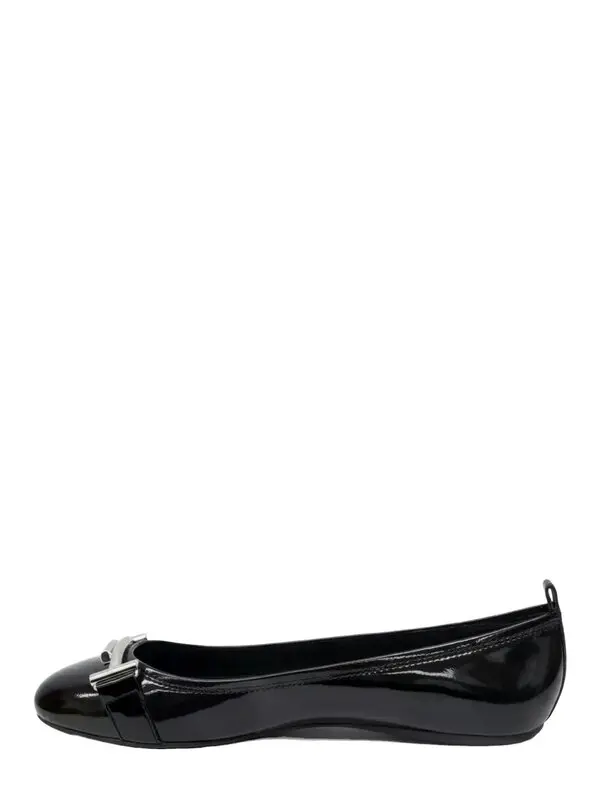 TOD'S Metal-bar Ballet Flats - Black