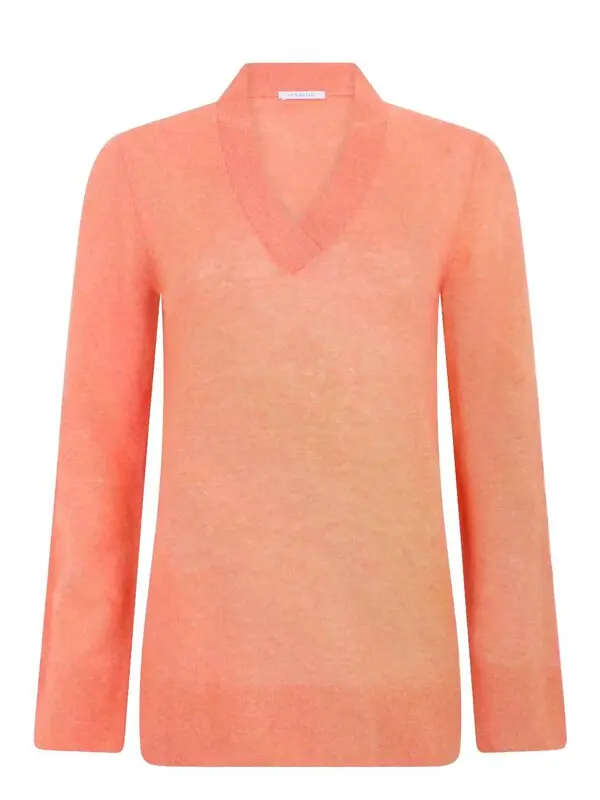 Malo V-neck Sweater - Orange