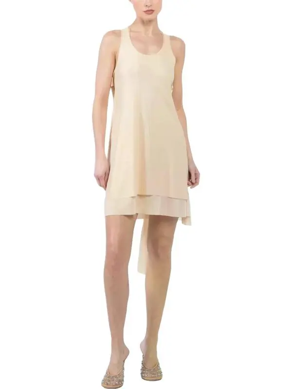 SETCHU Layered Mini Dress - Neutrals