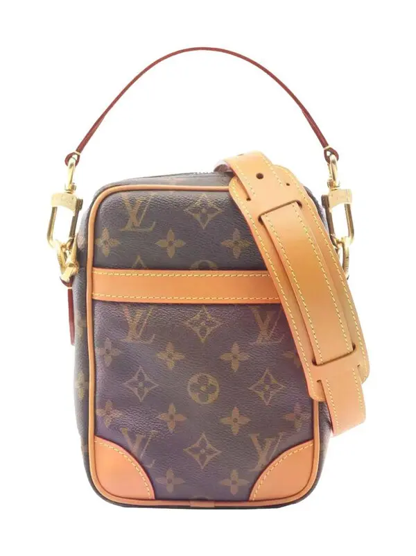 LOUIS VUITTON 2000-2010 Danube Crossbody Bag Monogram - Brown