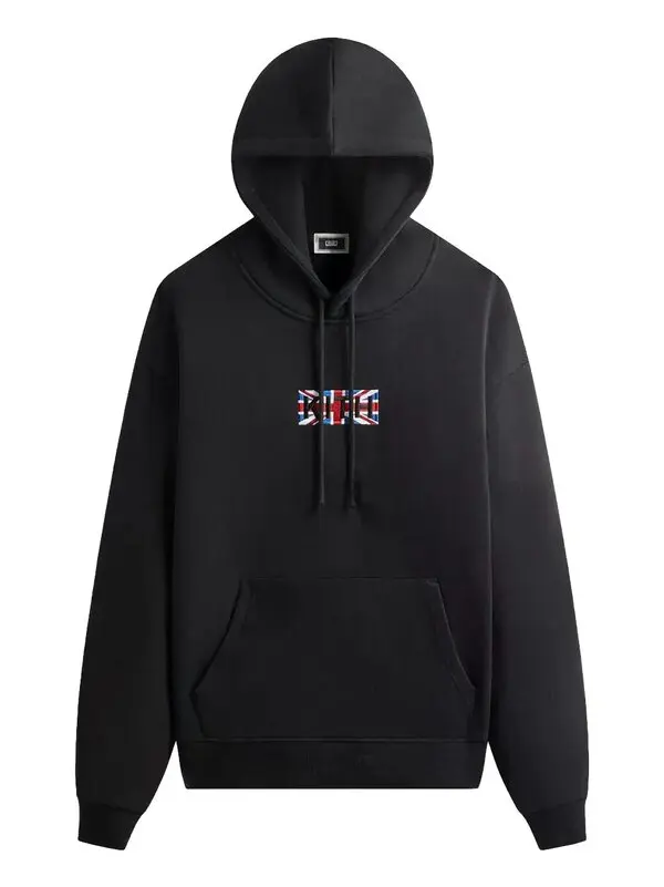 Kith Logo-embroidered Hoodie - Black