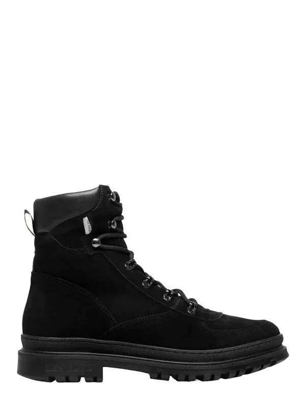 LES DEUX Tyler Lace-up Boots - Black