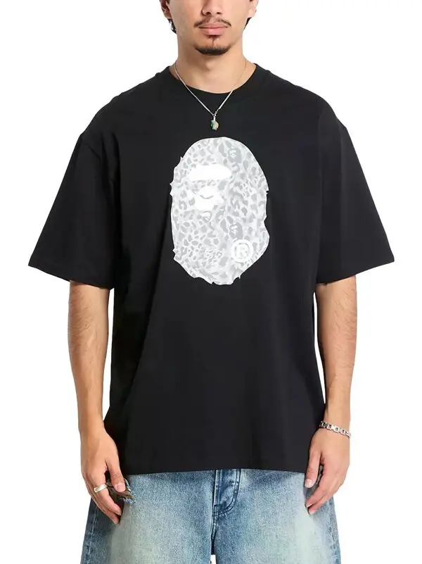 A BATHING APE Ape Head-print T-shirt - Black
