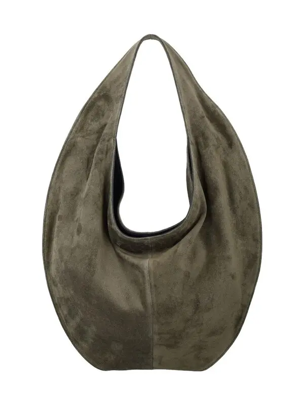 MAEDEN Market Kelp Suede Tote - Kelp Green