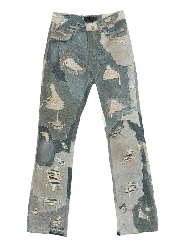 WHO DECIDES WAR BY EV BRAVADO Denim - Blue