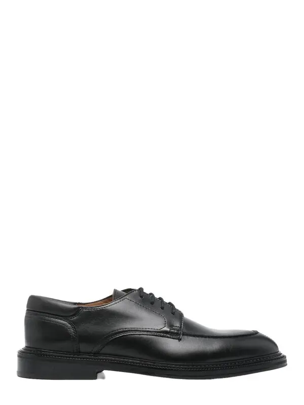 Maison Kitsuné Leather Derbies - P199 Black