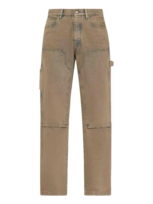 Amiri Carpenter Straight Leg Jeans - Brown