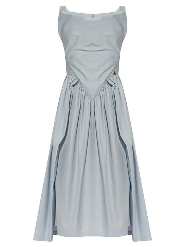 VIVIENNE WESTWOOD Flared Mid-length Dress - Blue