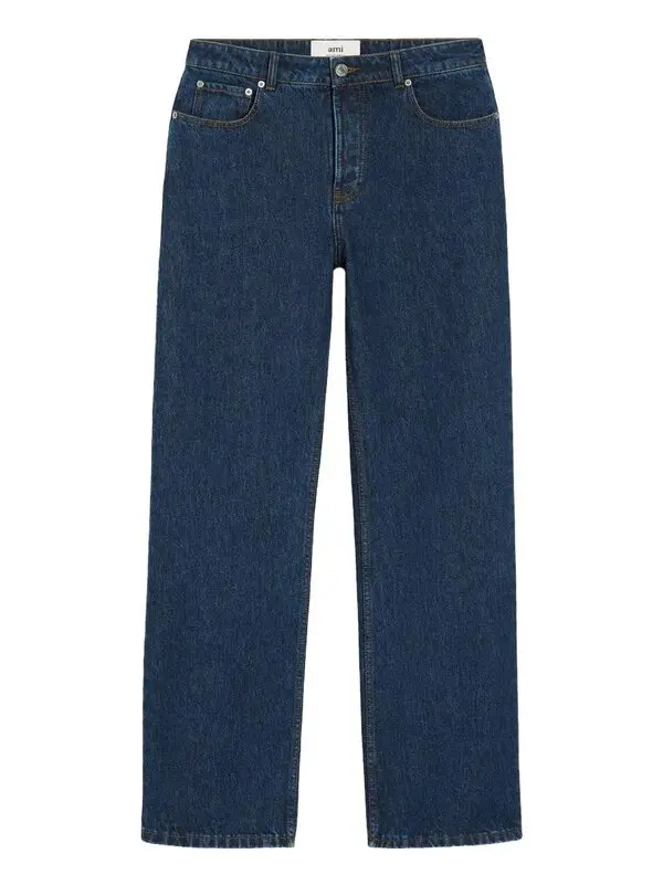 Ami Large Fit Jeans - Blue