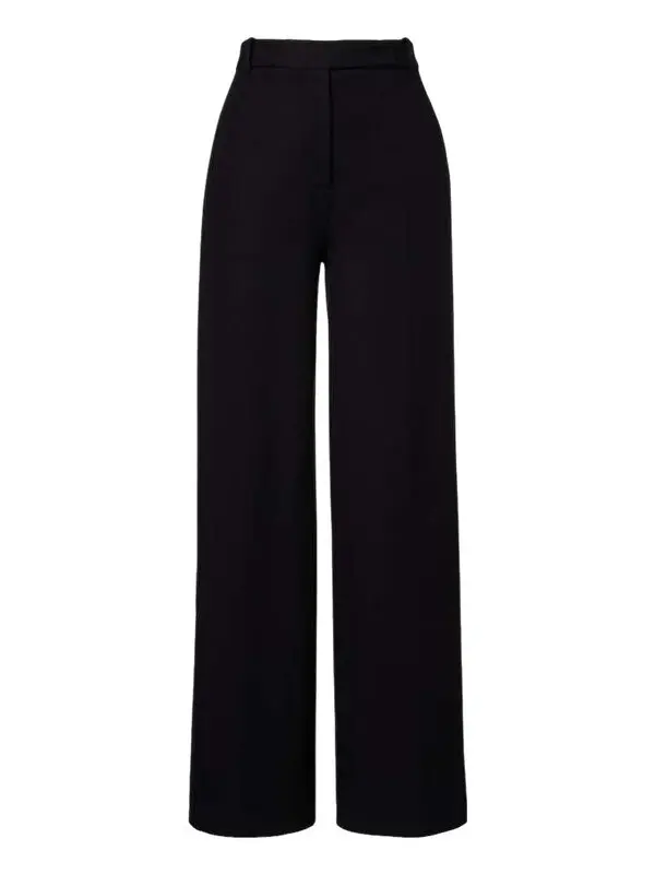 JOSEPH Yukio Gabardine Straight Pants - Black