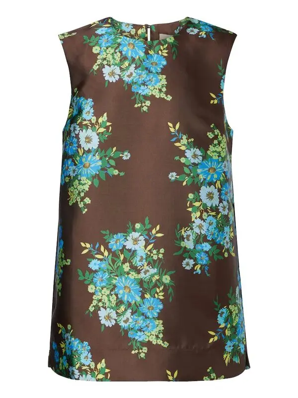 ALEMAIS Floral Print Top - Multicoloured