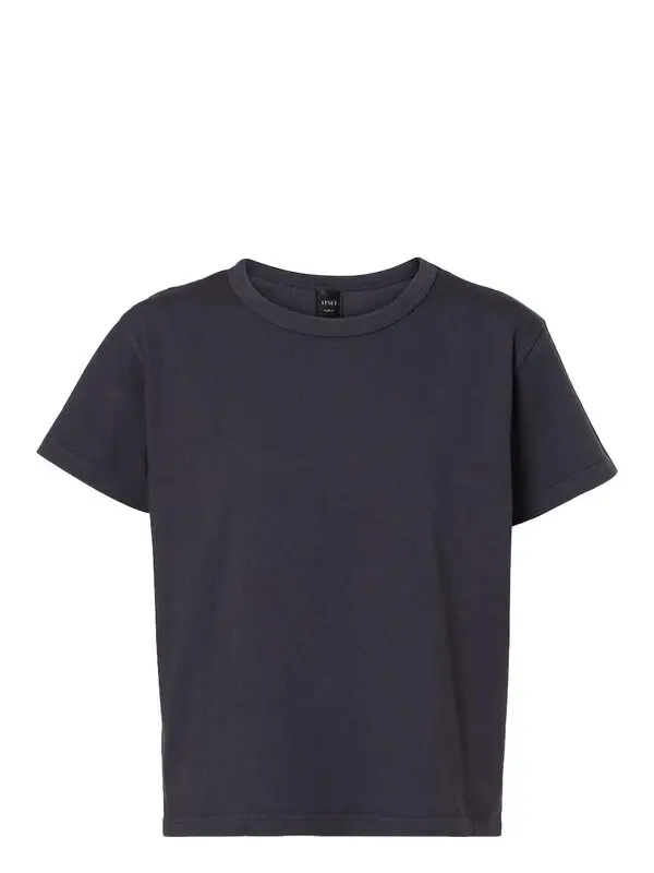 LESET Margo Cotton Jersey T-shirt - Blue