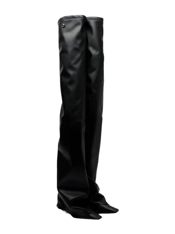 Attico Robin Over-the-knee Boots - Black