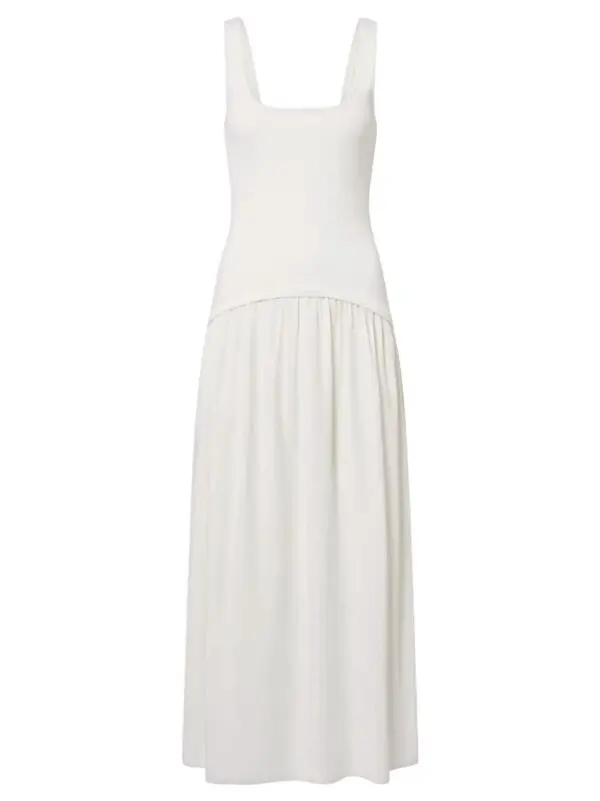 Rebecca Vallance Jersey Maxi Dress - White