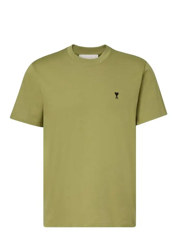 Ami De Cœur Cotton Jersey T-shirt - Green