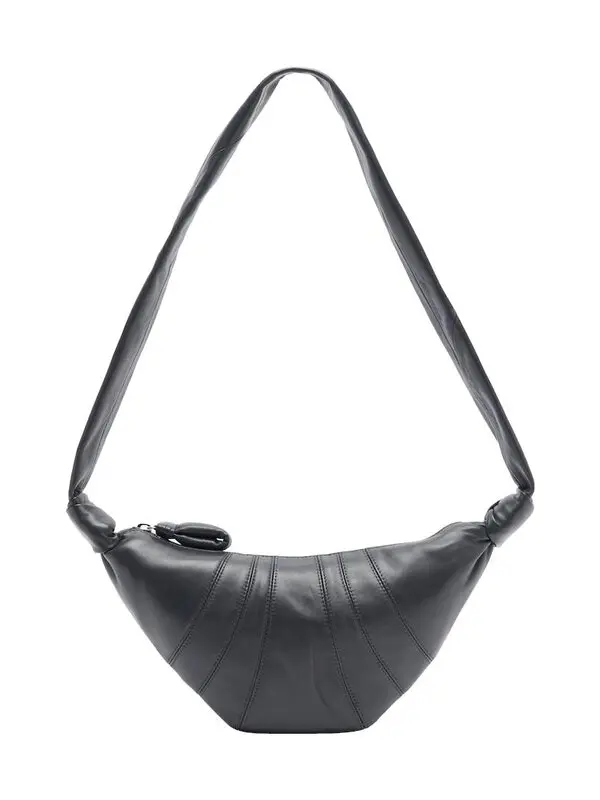 LEMAIRE Small Leather Shoulder Bag - Blue