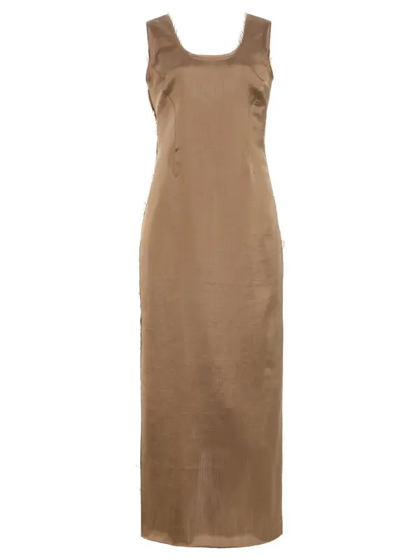 KALLMEYER Isadora Wool-blend Gown - Bronze