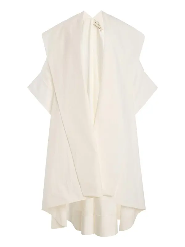 KALLMEYER Hugo Poplin Cape - Ivory