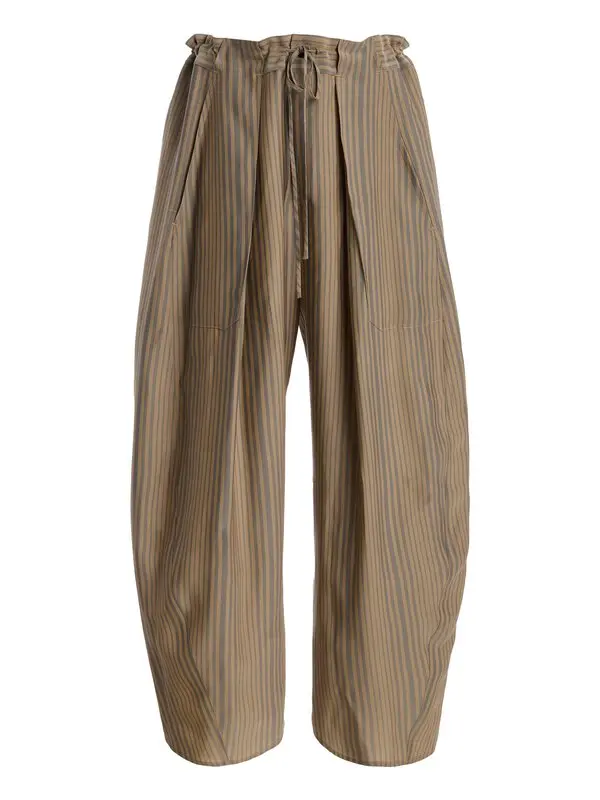 KALLMEYER Clemence Wide-leg Striped Trousers - Multi