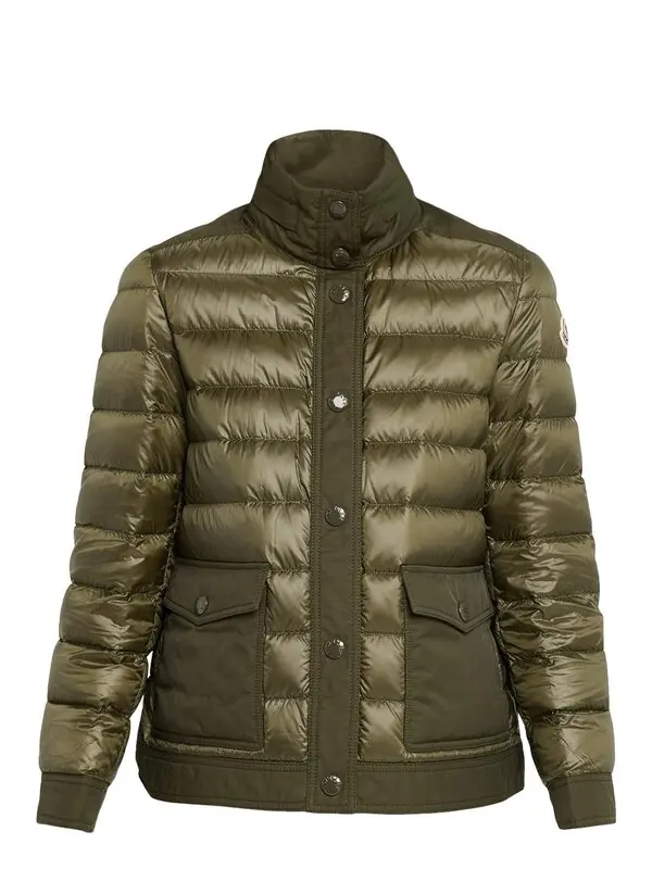 Moncler Origan Short Down Jacket - Deep Depth