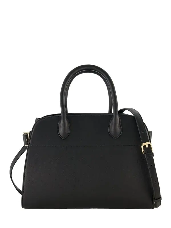 THE NOLI SHOP Margo Leather Handbag - Black