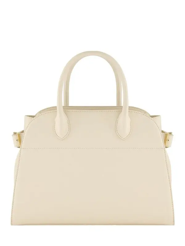THE NOLI SHOP Margo Leather Handbag - Pearl