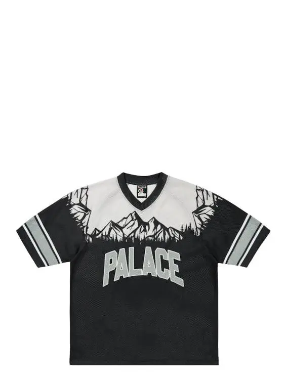 PALACE Peaker Mesh Jersey - Black