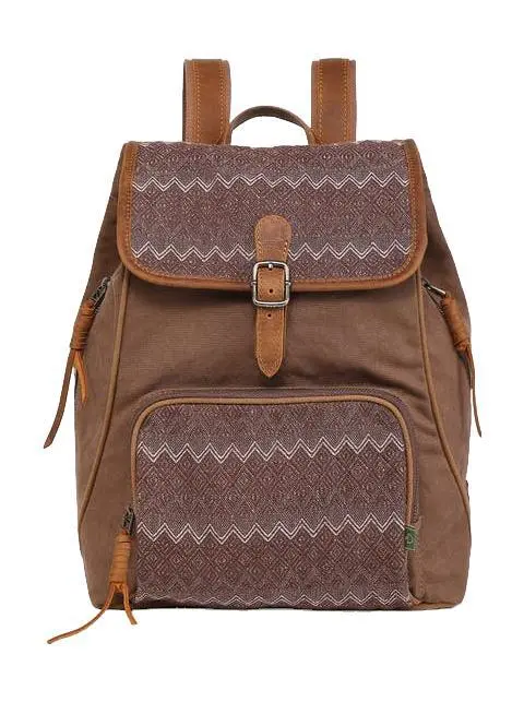 TSD BRAND Oak Hill Versatile Backpack - Brown