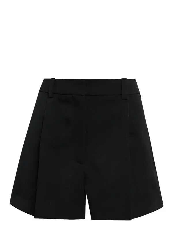 Givenchy Pleated Tailored Shorts - Black