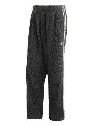 Adidas Boucle Firebird Trackpant - Black Grey Strata