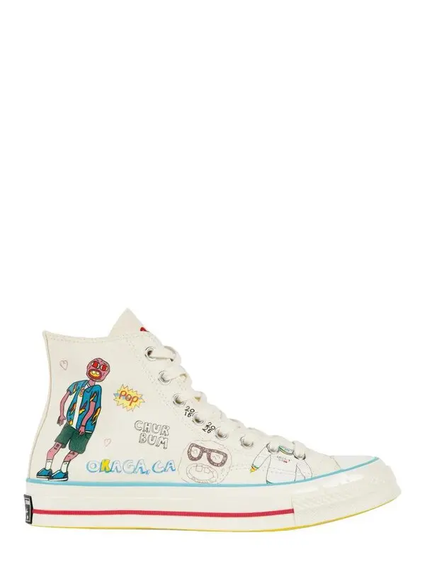 CONVERSE Chuck 70 Hi Tyler, The Creator Cherry Bomb - Egret/white/red