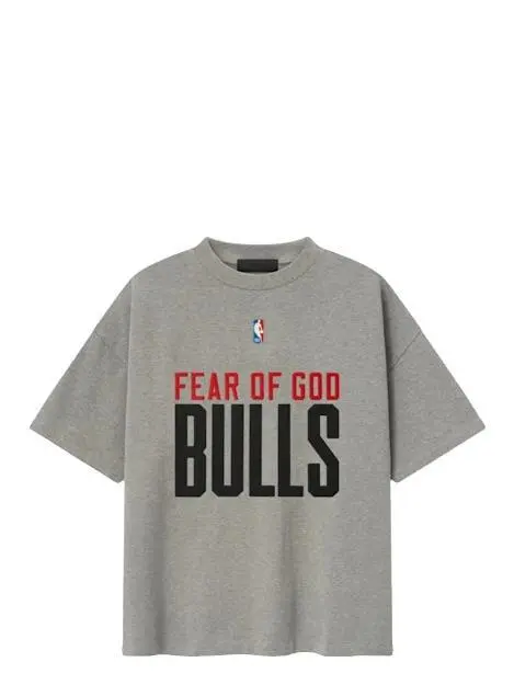 Fear Of God Essentials Bulls 90's Tee Shirt - Concrete Heather