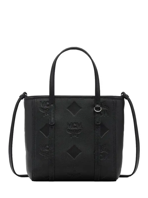 Mcm Toni Top-zip Shopper - Black
