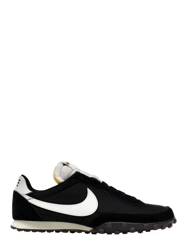 Nike Waffle Racer Sneakers - Black/coconut Milk/gum Dark Brown