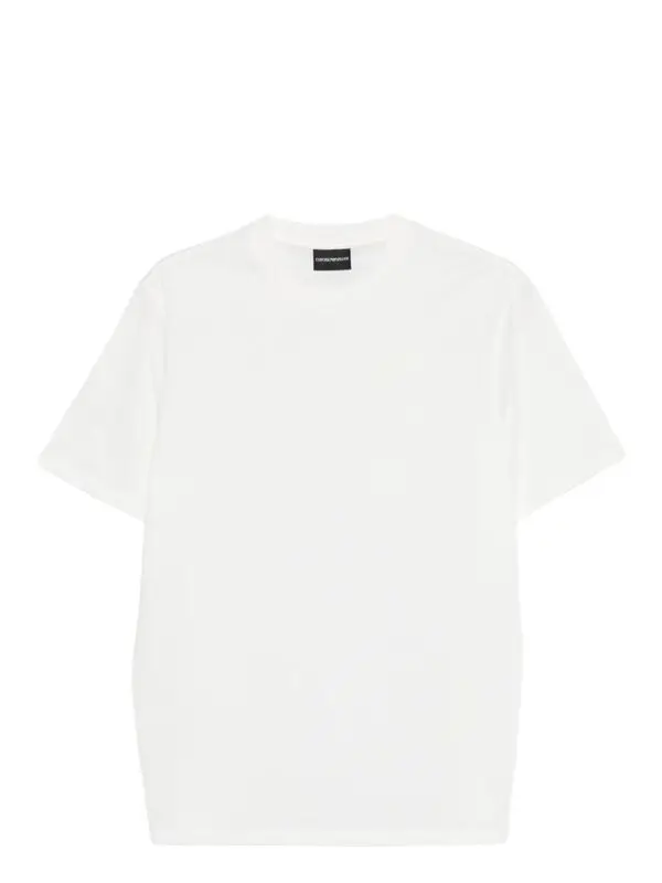 Emporio Armani Logo Cotton T-shirt - White