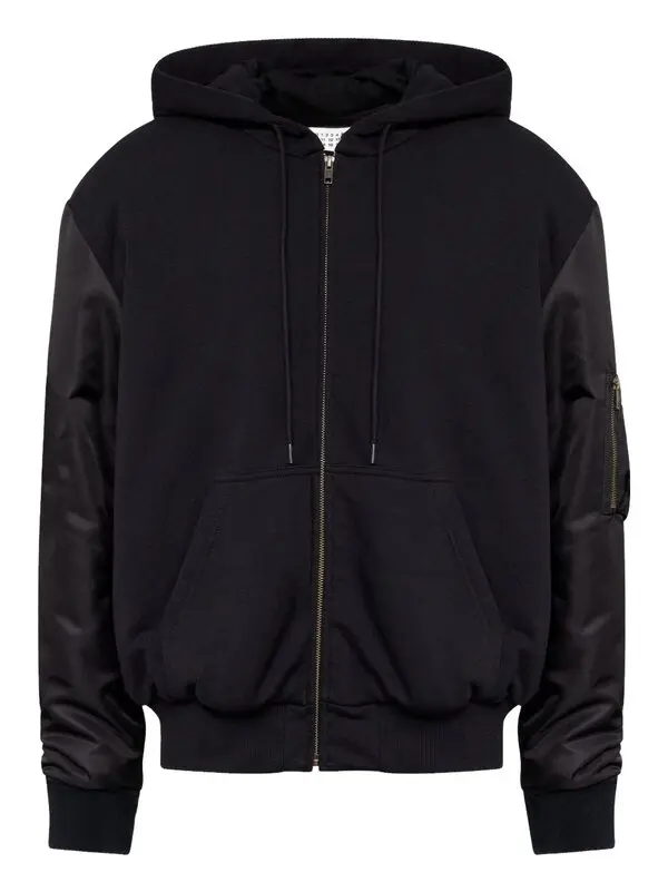 MAISON MARGIELA Cotton Blend Louson Jacket - Black