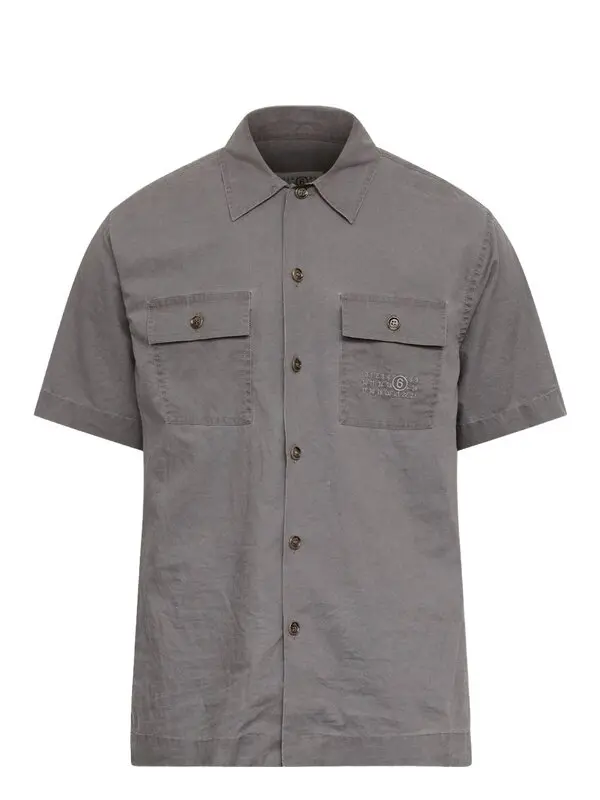 MAISON MARGIELA Cotton Shirt - Grey