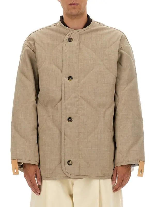 JW Anderson Quilted Jacket - Beige