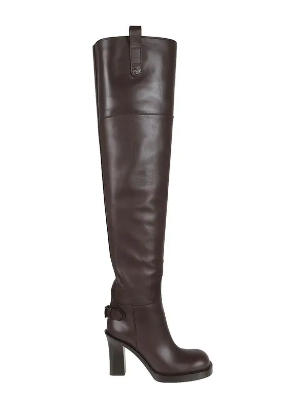 Burberry Over-the-knee Boots - Brown