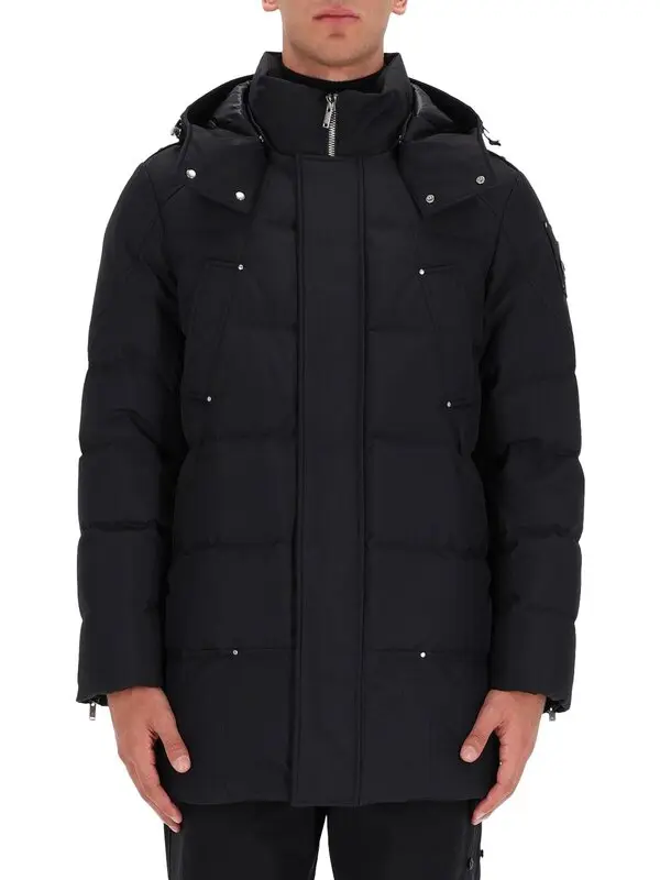 Moose Knuckles Padded Jacket - Black