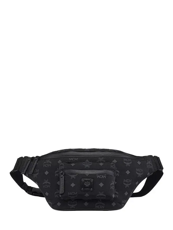 Mcm Belt Bag - Black