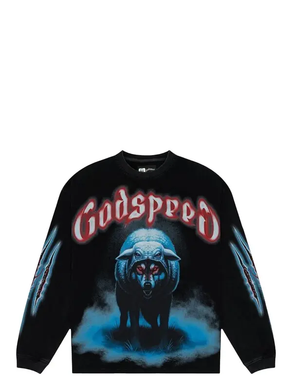 GODSPEED W.i.s.c Ii Long-sleeve T-shirt - Black